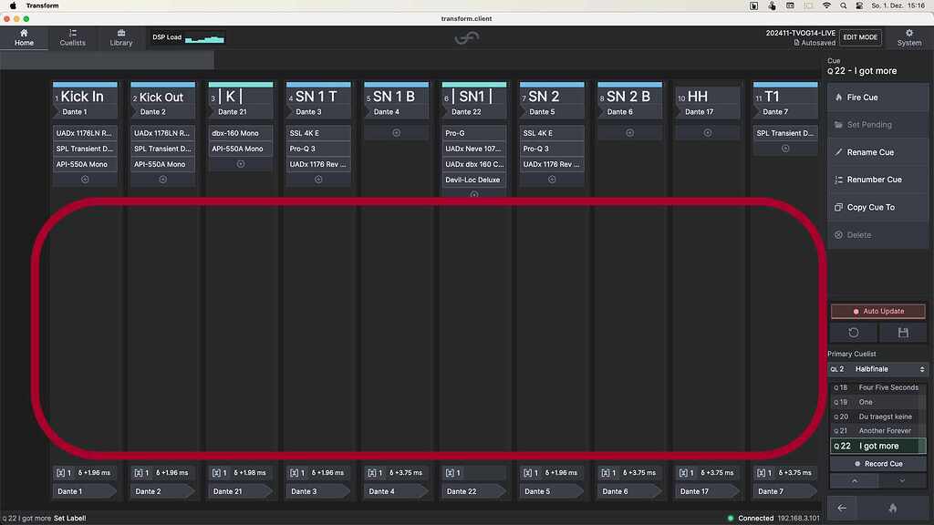 Improvement of Overview and GUI - Feature Requests 🚀 - Fourier Audio Discourse