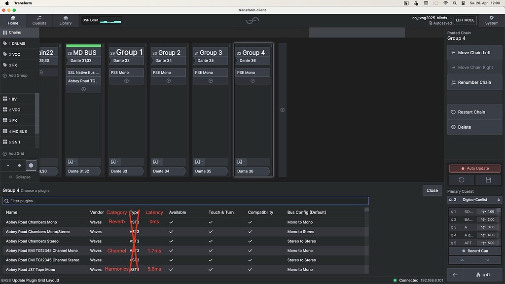 Feedback on Plugin Selection and Technical Information Display ...